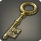 Gold Castrum Coffer Key