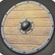 Dated Round Oak Shield