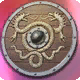 Aetherial Viper-crested Round Shield