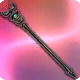 Aetherial Black Horn Staff