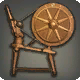 Mahogany Spinning Wheel