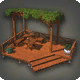 Ivy-canopied Deck