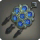 Azurite Earrings of Slaying